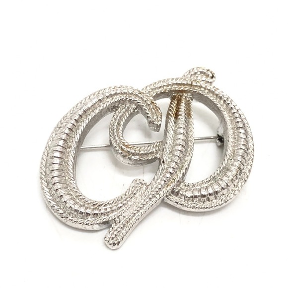 Dior | Jewelry | Christian Dior Dior Logo Cd Brooch Pin Accessory Metal ...